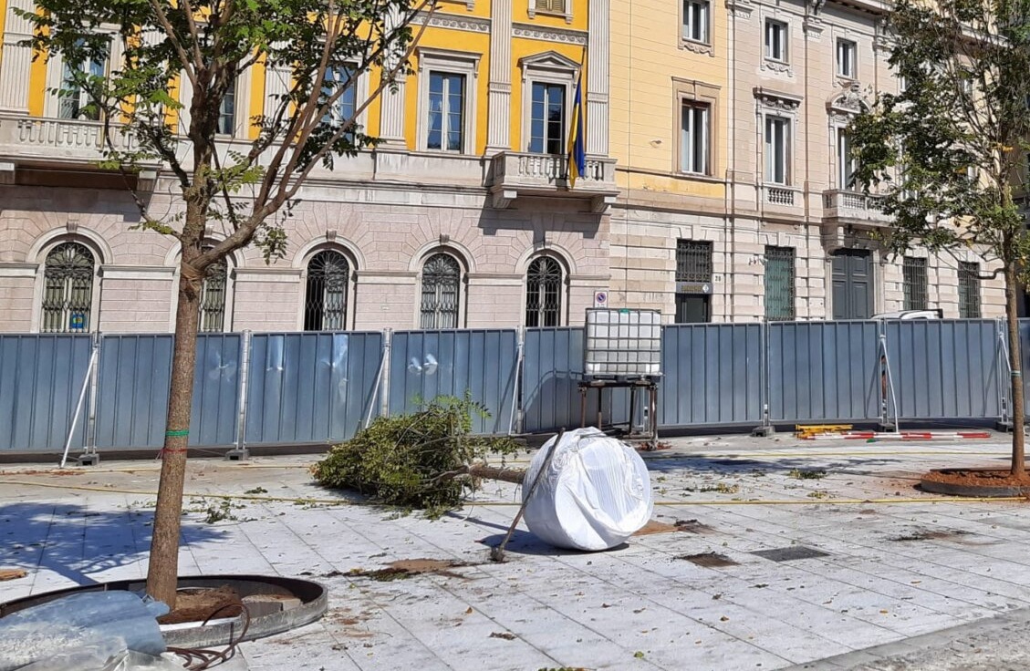 Piazza Matteotti, il cantiere si allarga a uffici comunali e viale Roma ...