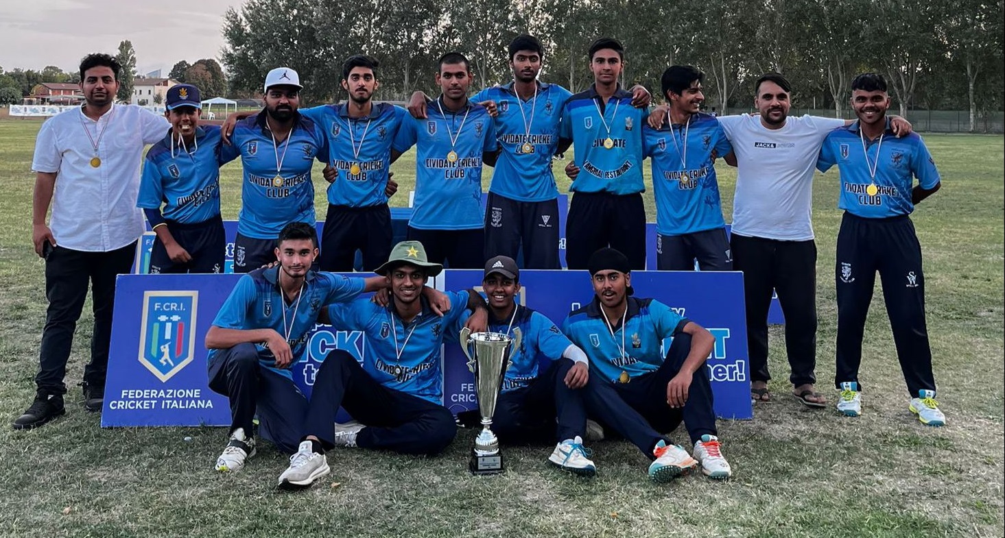 Il Cividate Cricket Club è campione d'Italia Under 19 - Prima Bergamo