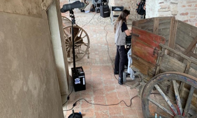 Al castello di Pagazzano c'è Angelo Pintus: si sta girando il suo ...