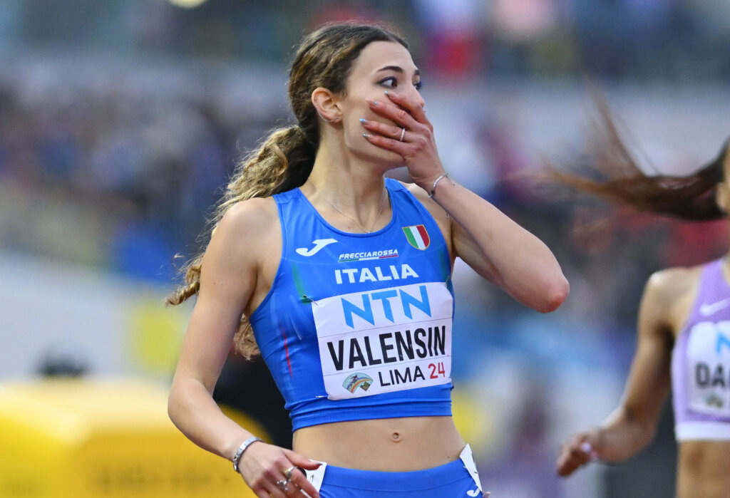 Elisa Valensin, dell'Atletica Bergamo 59 Oriocenter, sesta nella finale ...