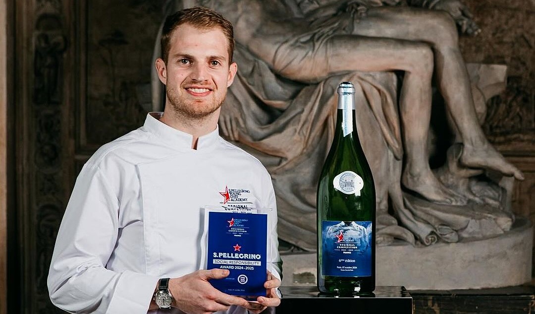 Il piatto con cui lo chef bergamasco Alberto Suardi ha vinto il premio ...