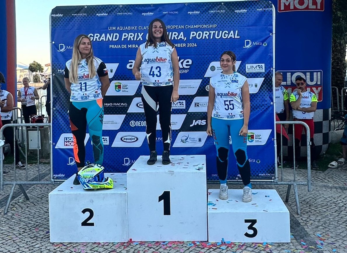 Moto d'acqua, brilla la giovane stella di Nicole Cadei: a 16 anni ...